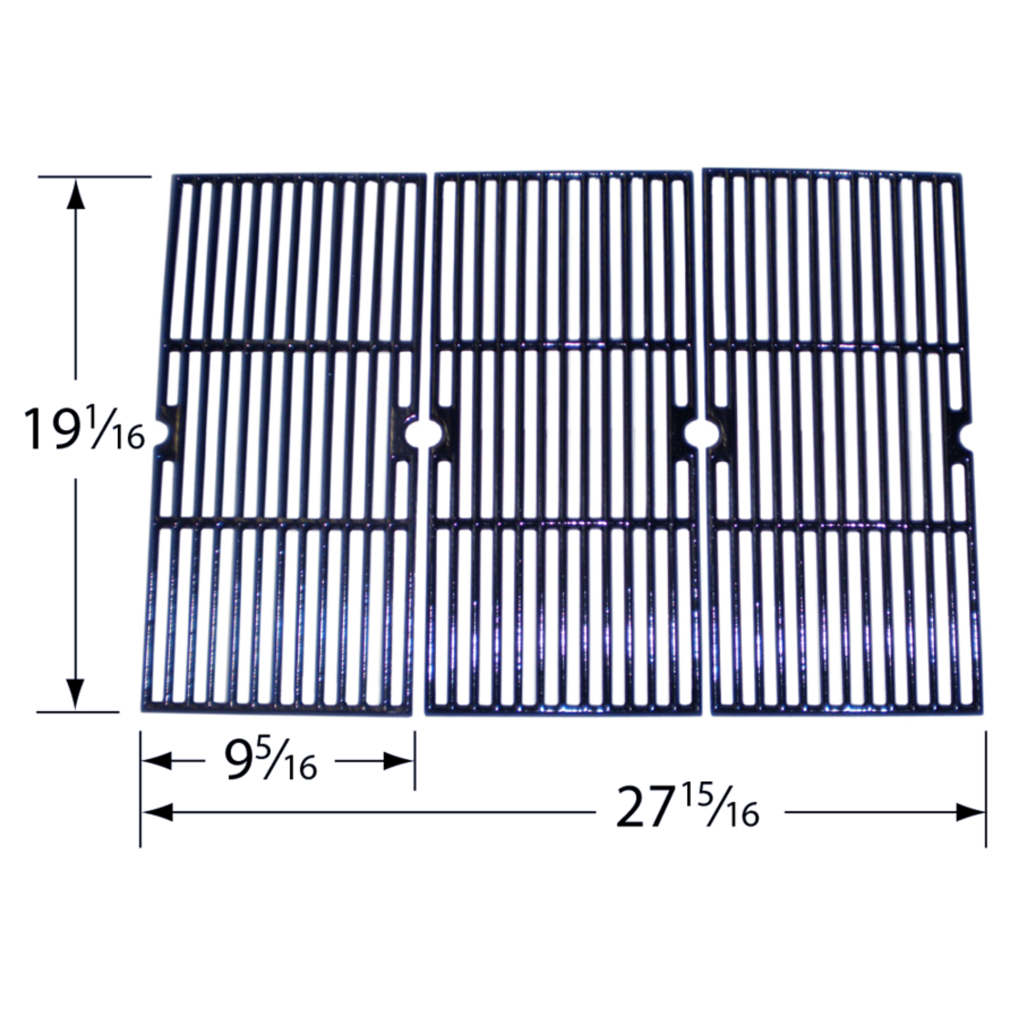 Brinkmann Gloss Cast Iron Grid Set – bbqbarnarlington