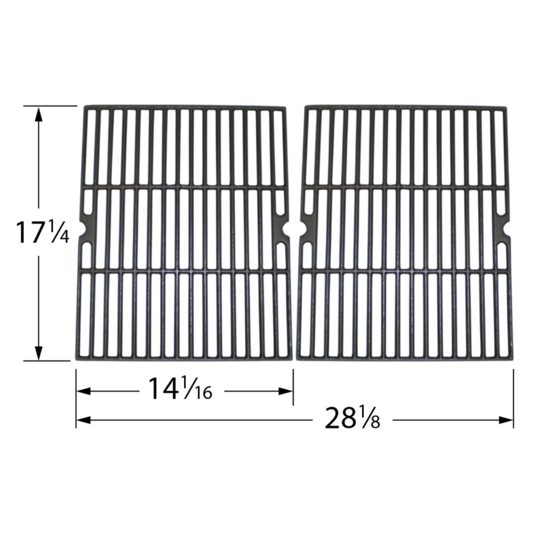 Brinkmann Cooking Grids Matte Cast Iron – bbqbarnarlington