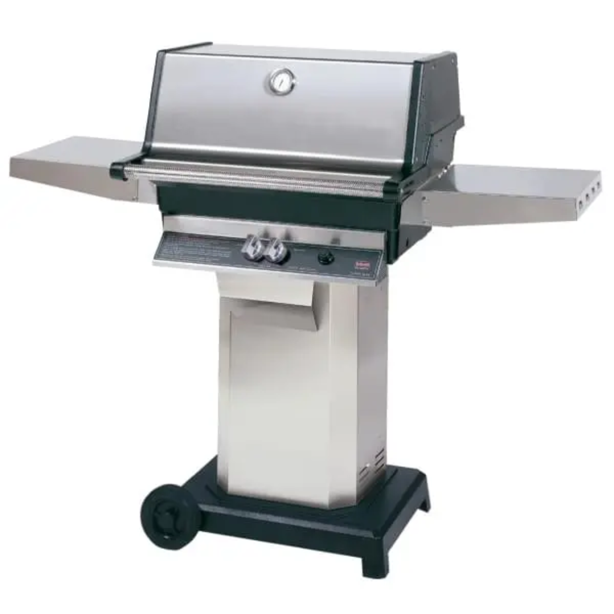 MHP TJK Grill with Stainless Steel Column & 2-Wheel Base | Bar-B-Que ...